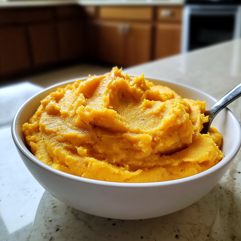 Creamy Pumpkin Mashed Potatoes